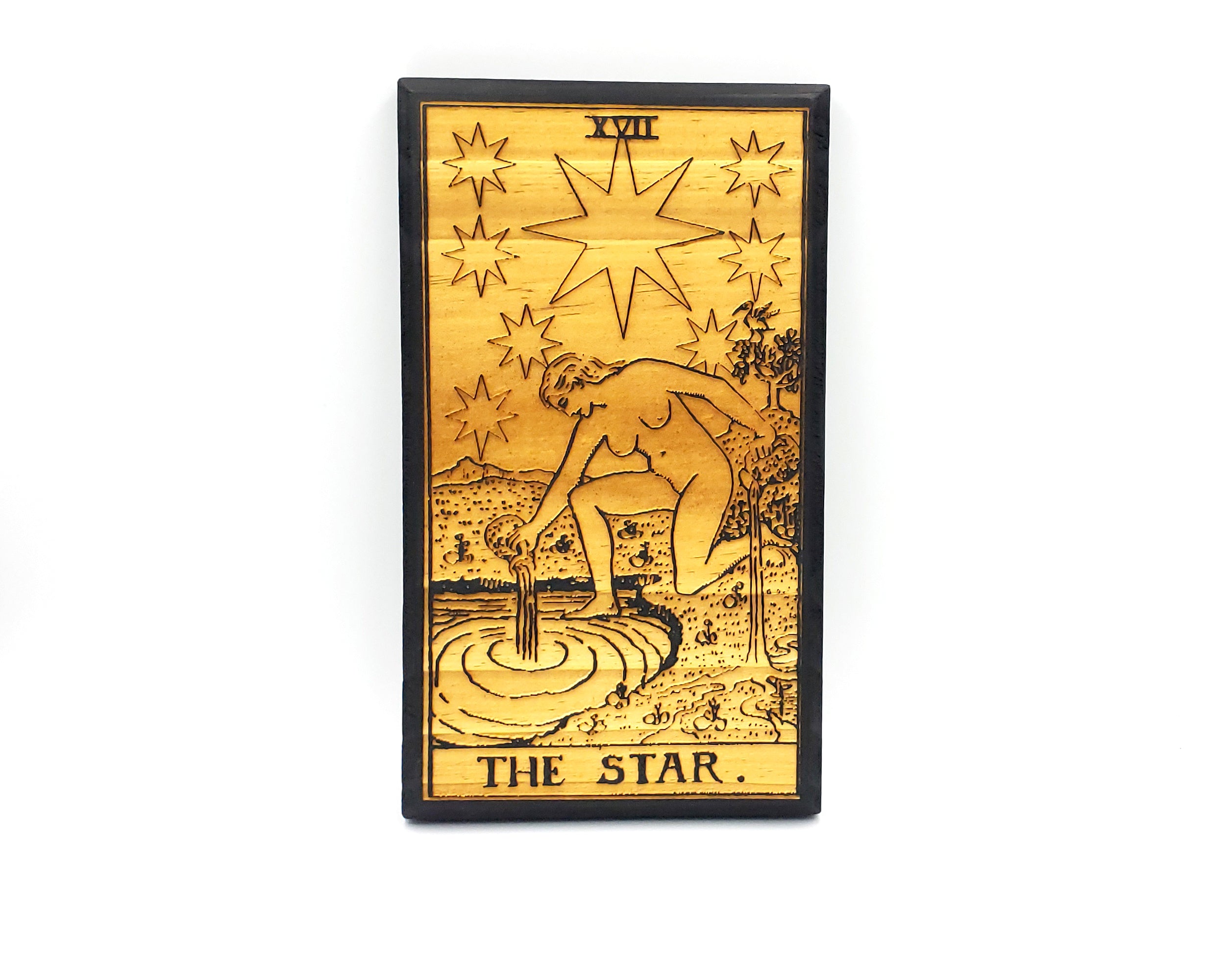 The Star of the Rider Waite Tarot Card Painting – Viking Runic Store